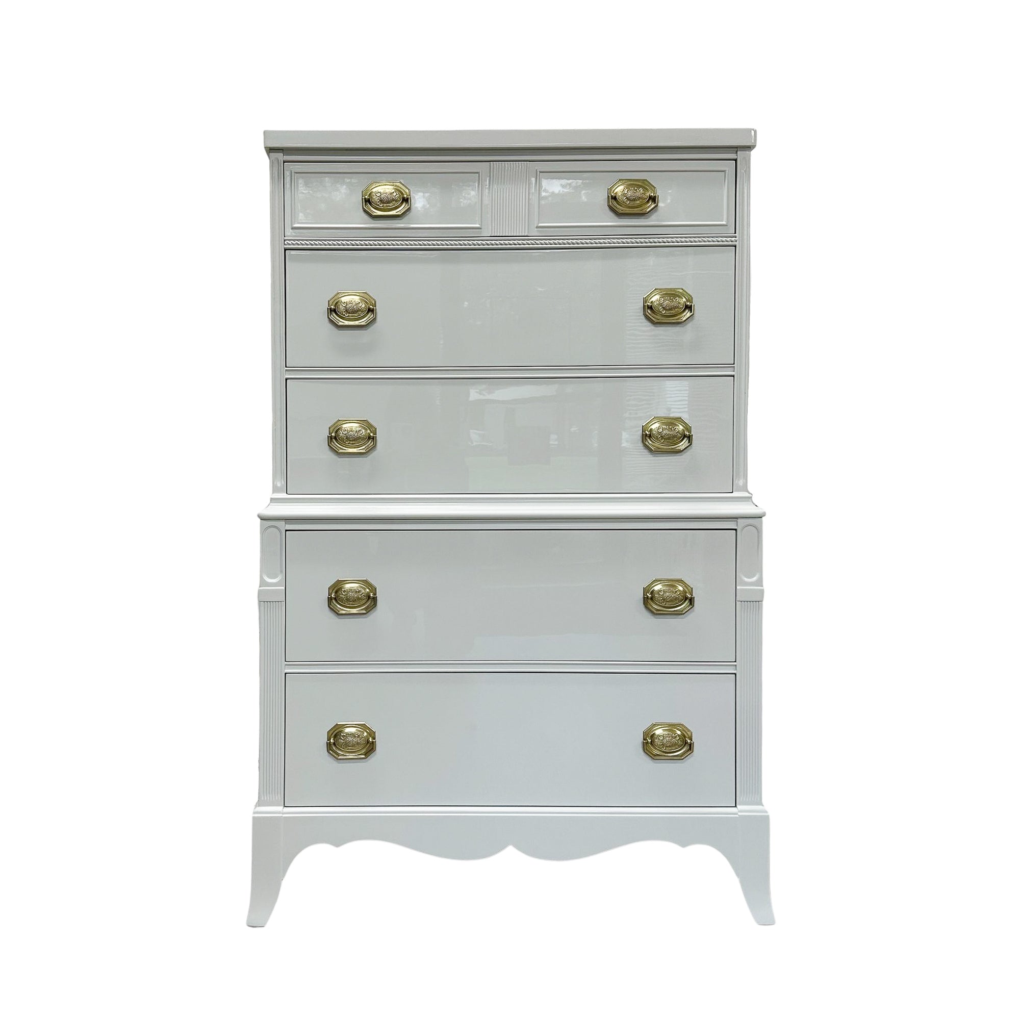 Grey & Neutral High-Gloss Furniture - Restored & Vintage – Casey Grace Studio, LLC