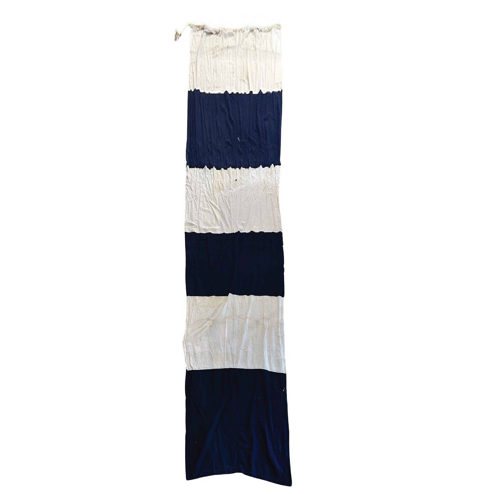 Vintage Blue and White Nautical Marine Flag - Authentic – Casey Grace ...